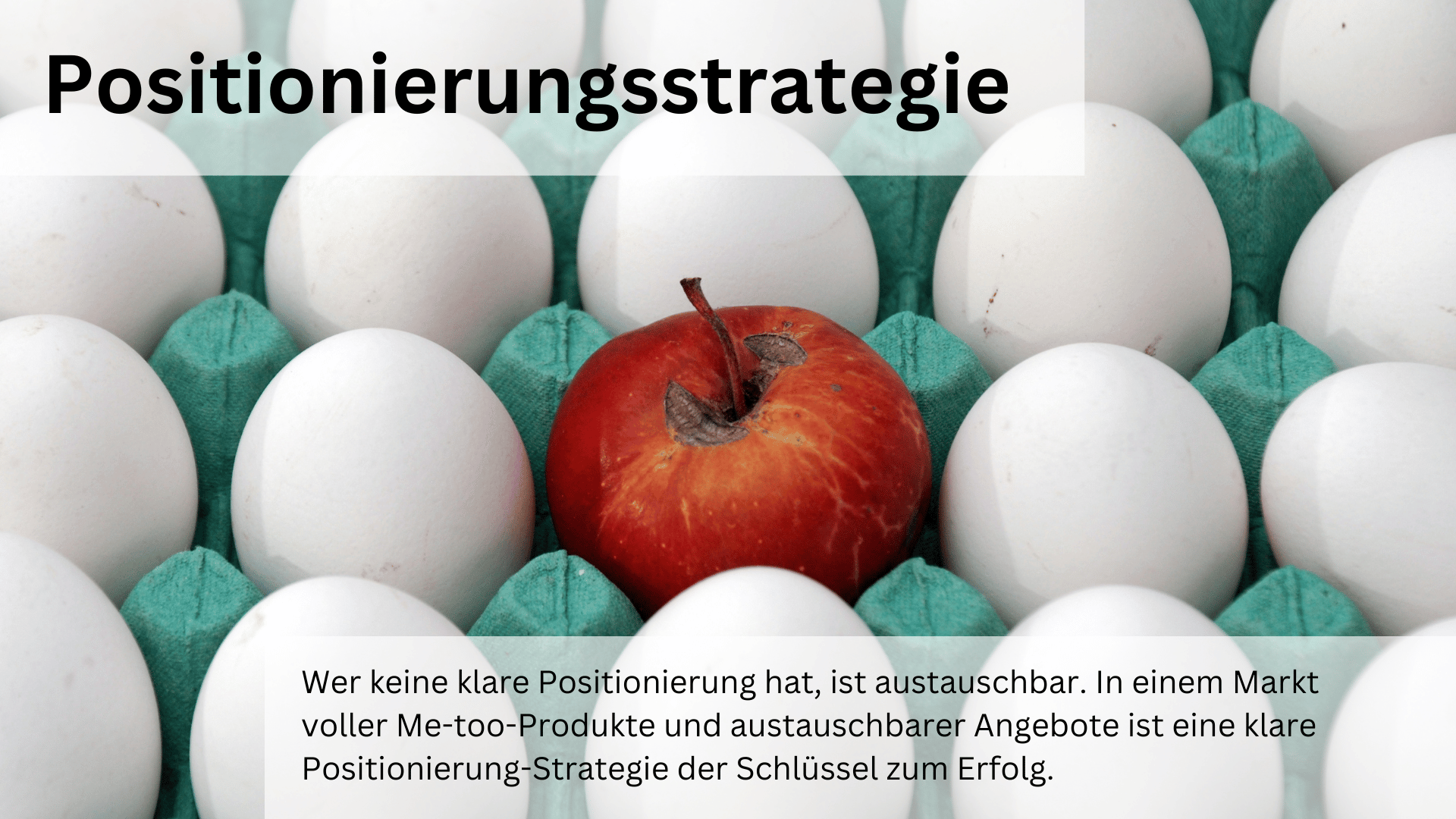 Positionierungsstrategie: Positionierung einfach erklärt + Anleitung